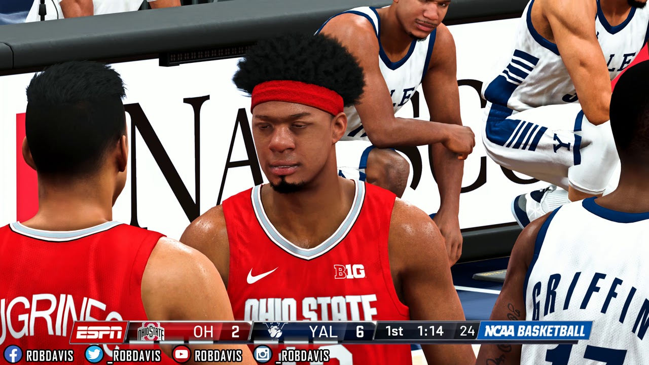 College Hoops 2K20 | Ohio State vs Yale | 4K w/Mods - YouTube