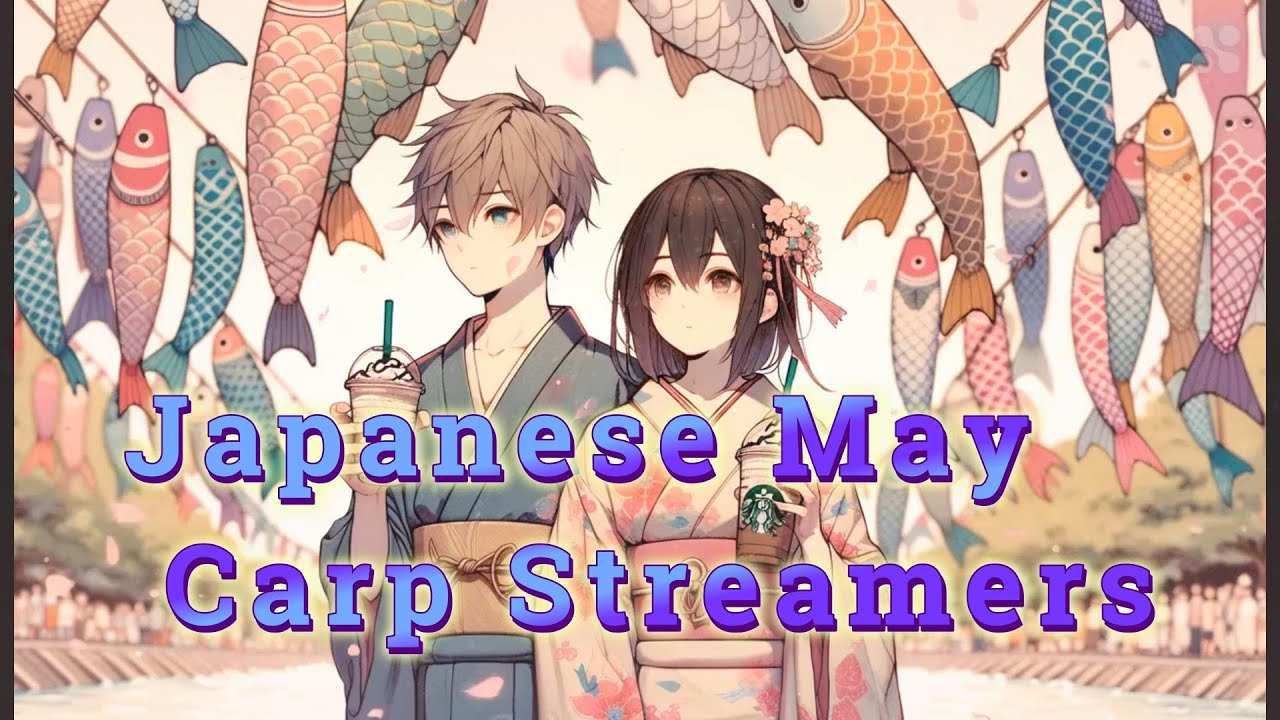 Japanese May Carp Streamers Chill Music - YouTube