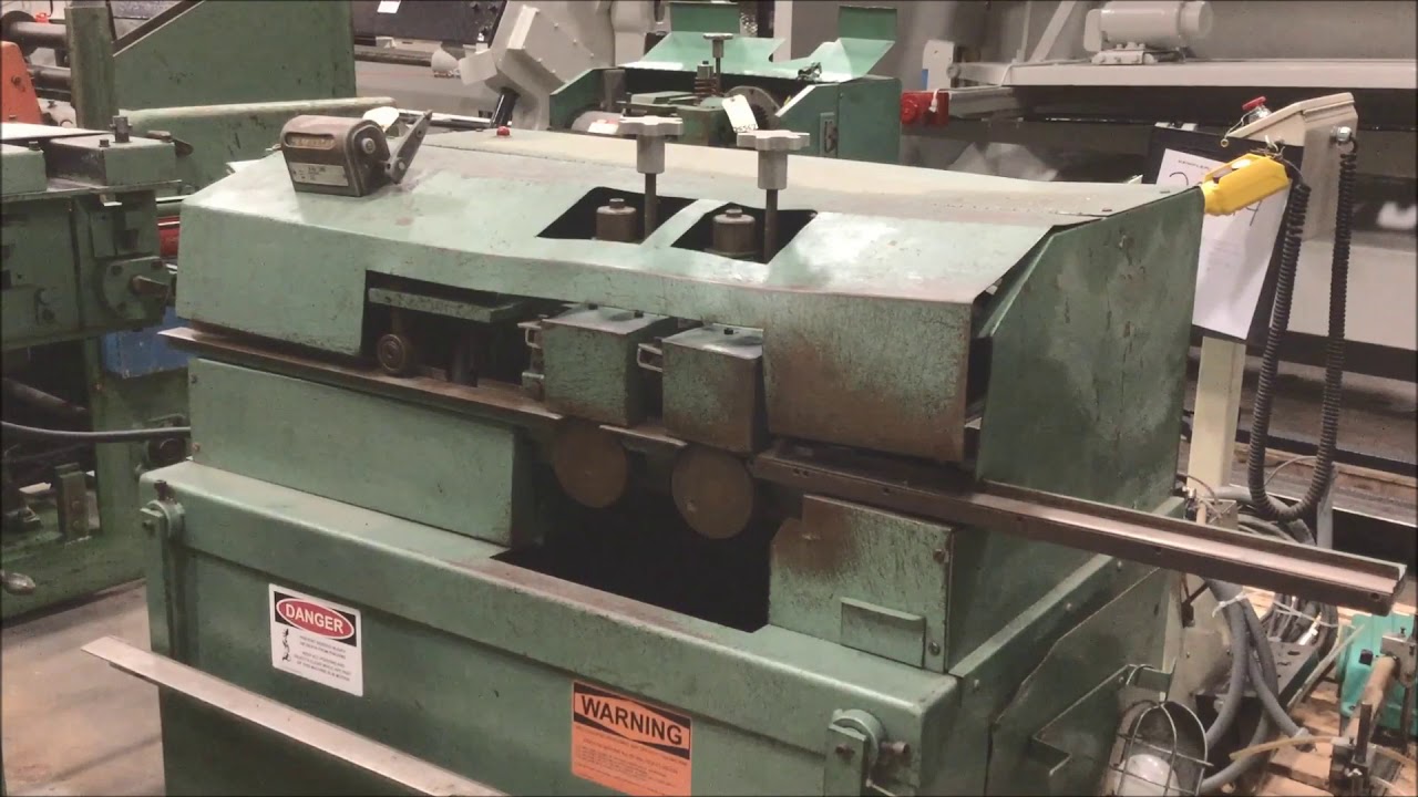 Used Falls Deburring Machine, Kempler #26536 - YouTube