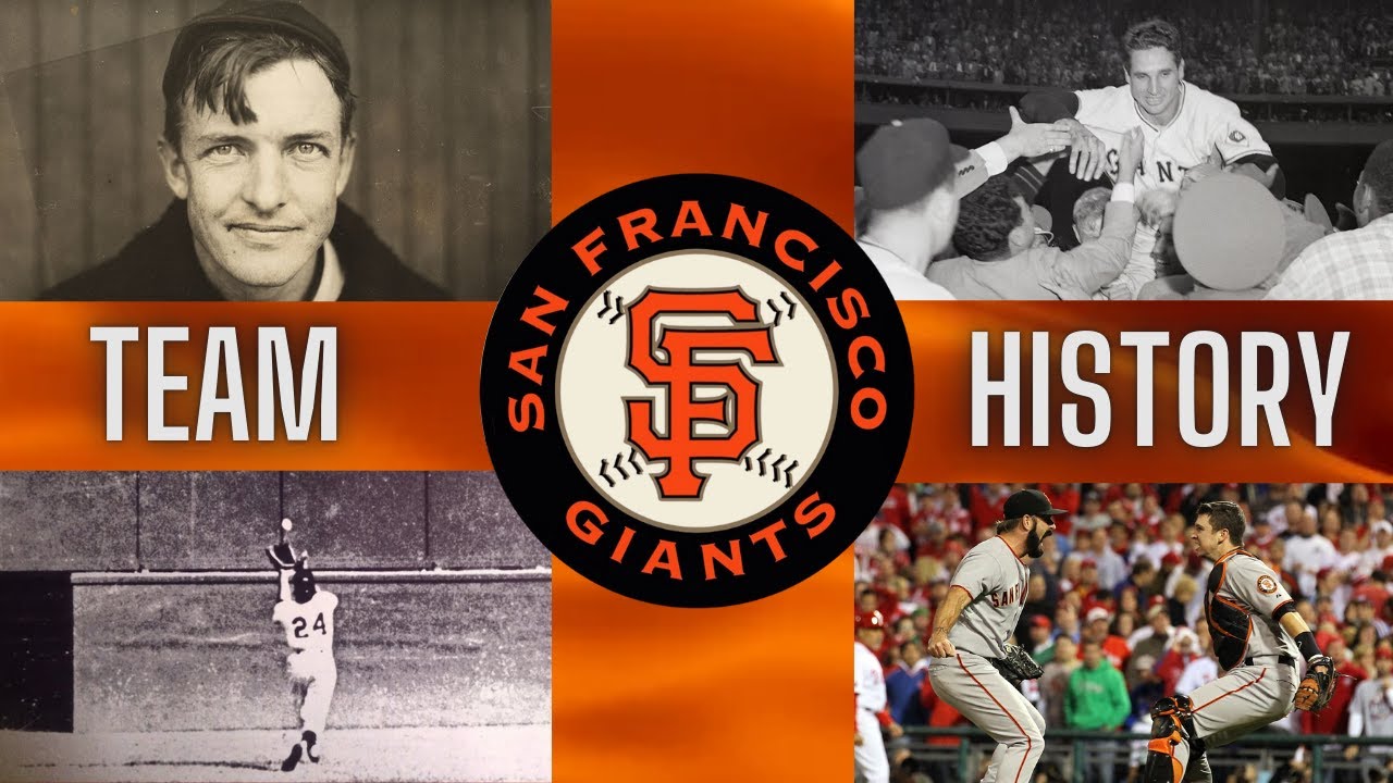 San Francisco Giants Team History - Episode 12/30 for MLB Baseball ...