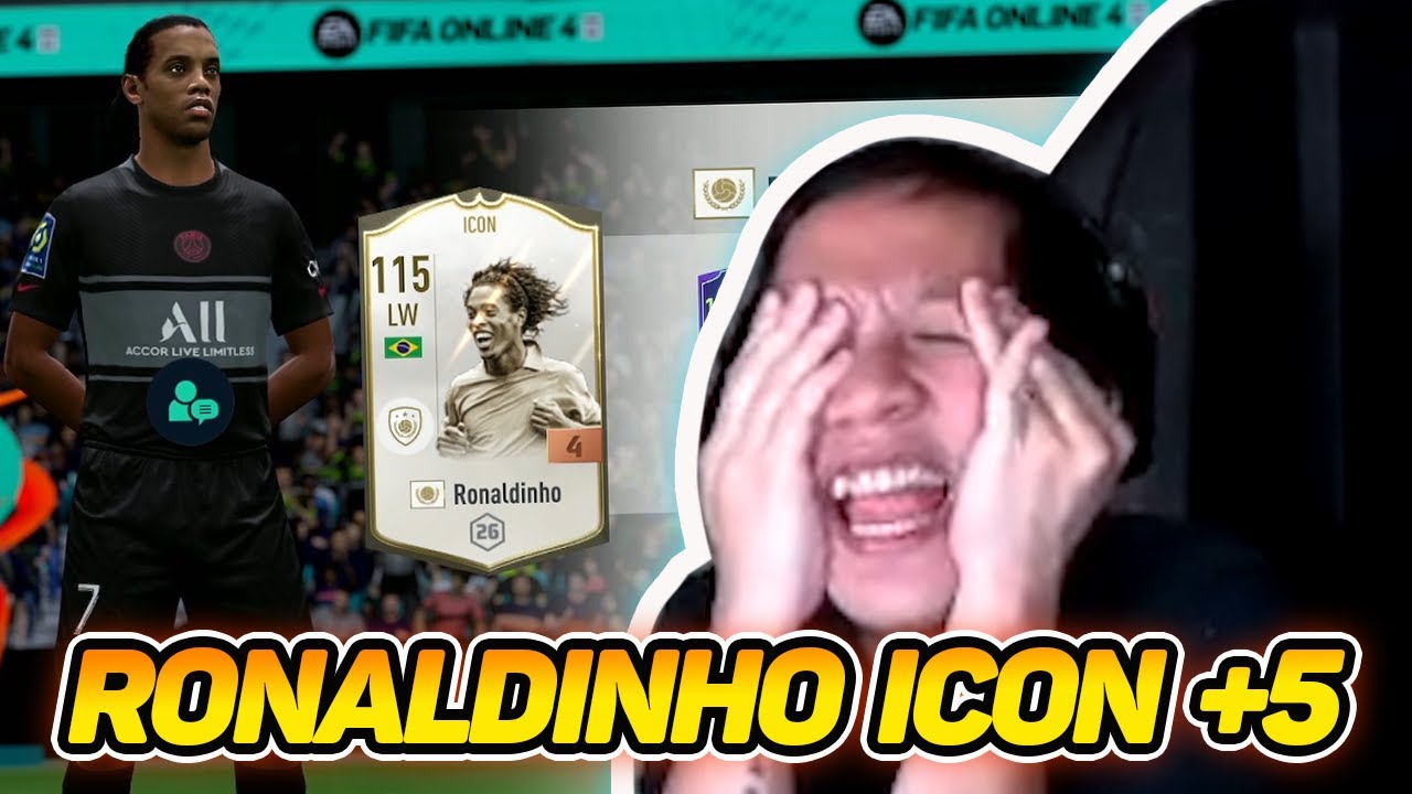 TRUNG FO4 | TỰ GIÚP CHÍNH MÌNH MỞ THẺ VÀ ĐẬP RONALDINHO ICON +5 - YouTube