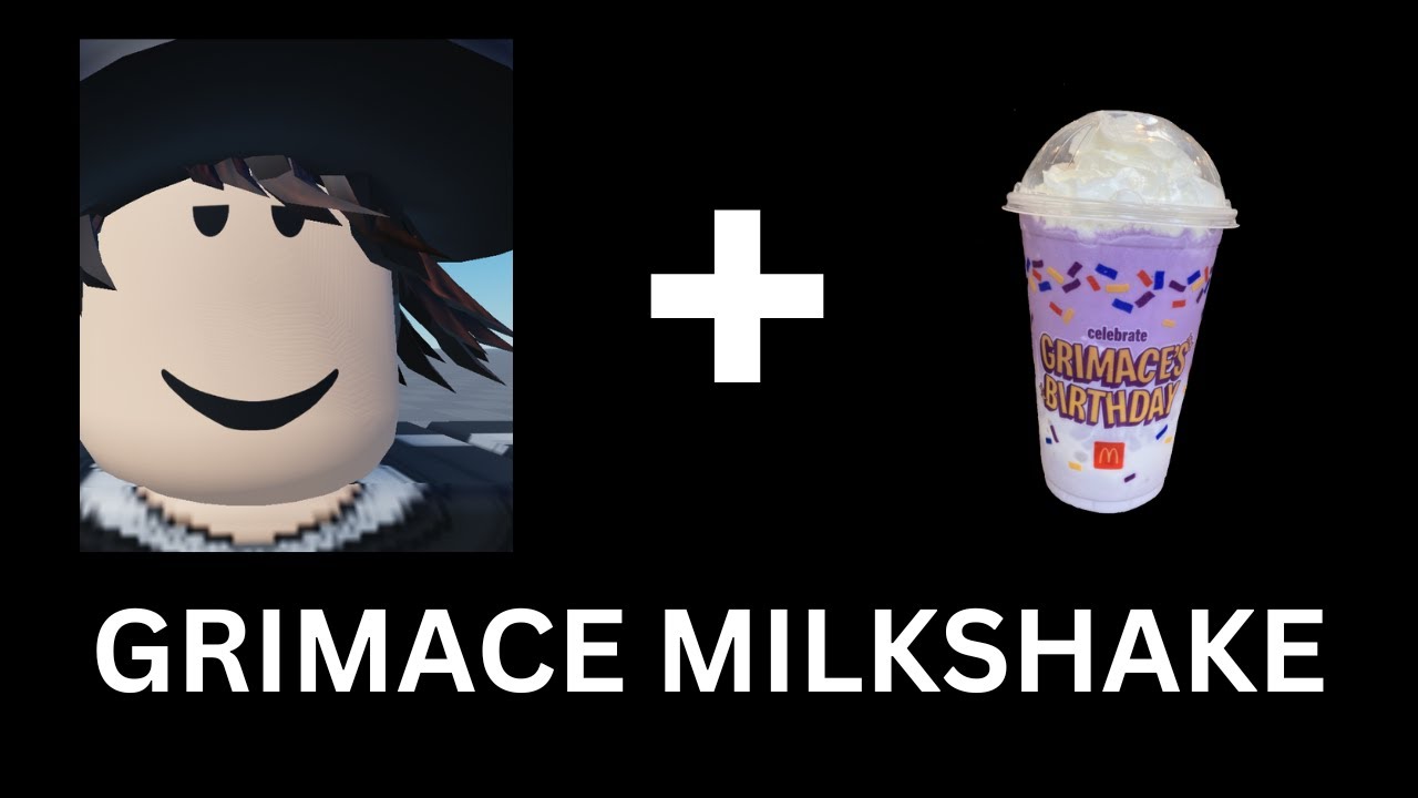 grimace milkshake [roblox animation] - YouTube
