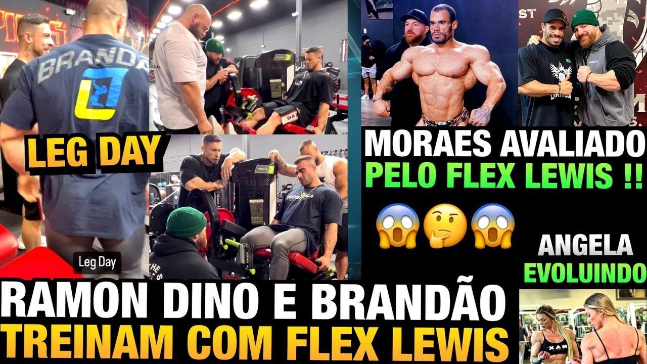 RAMON TREINA COM FLEX LEWIS E RAFA BRANDÃO - MORAES BUGANDO GERAL ...
