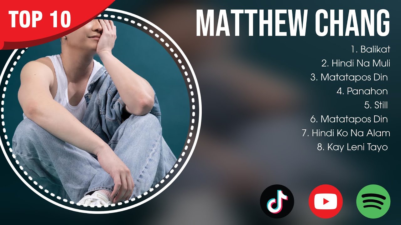 Matthew Chang Best OPM Songs Playlist 2023 Ever ~ Greatest Hits Full ...