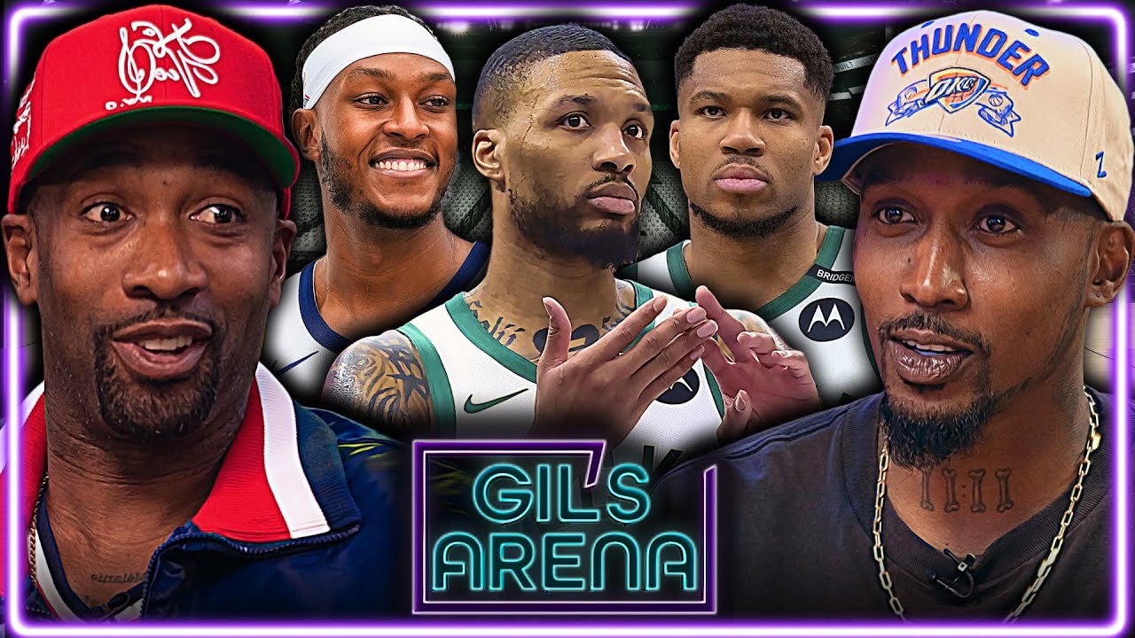 Gil's Arena Reacts To Damian Lillard CUT By The Bucks - YouTube