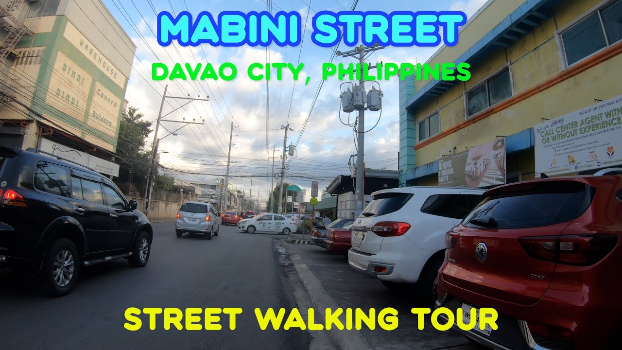 Mabini Street Walking Tour: Davao City, Philippines - YouTube
