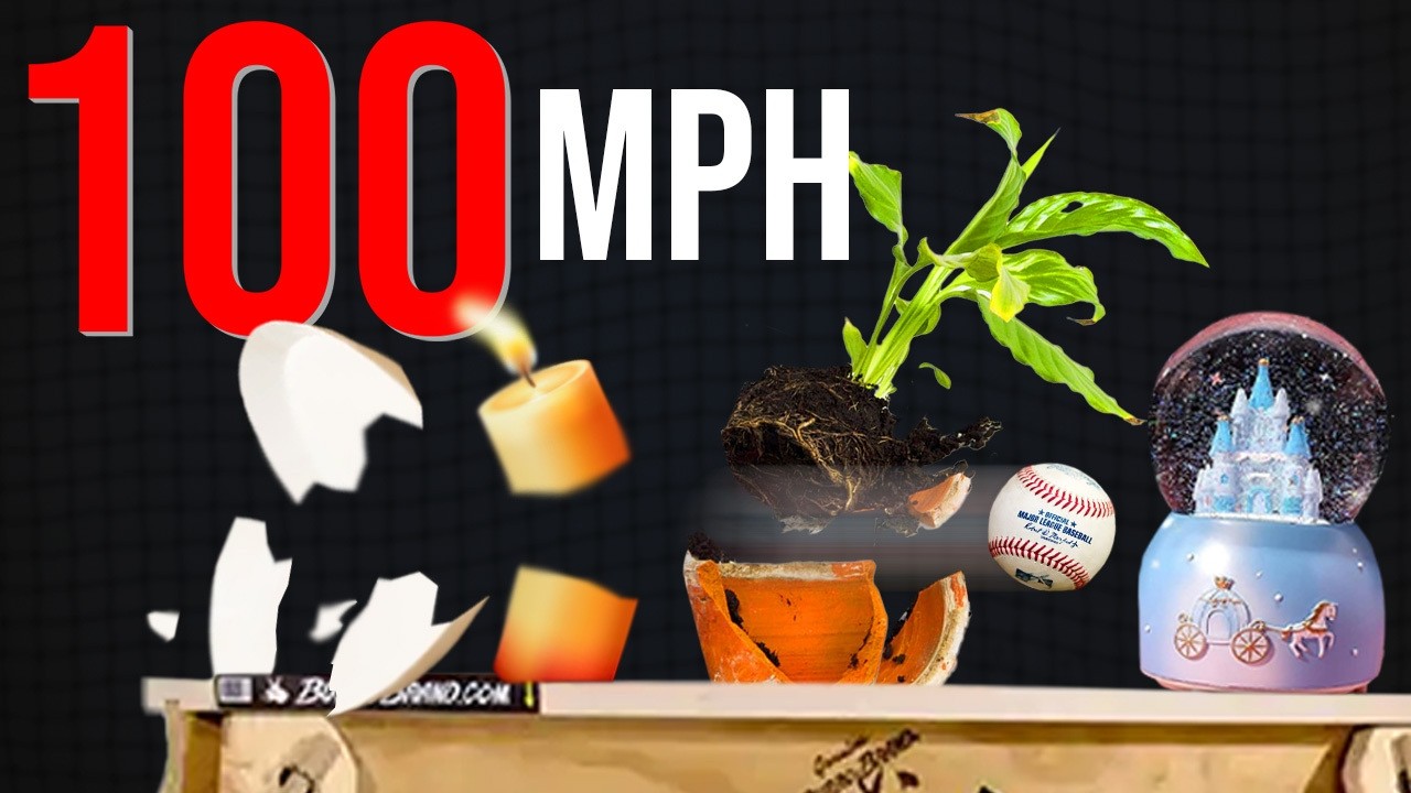 100 MPH vs Random Objects! - YouTube