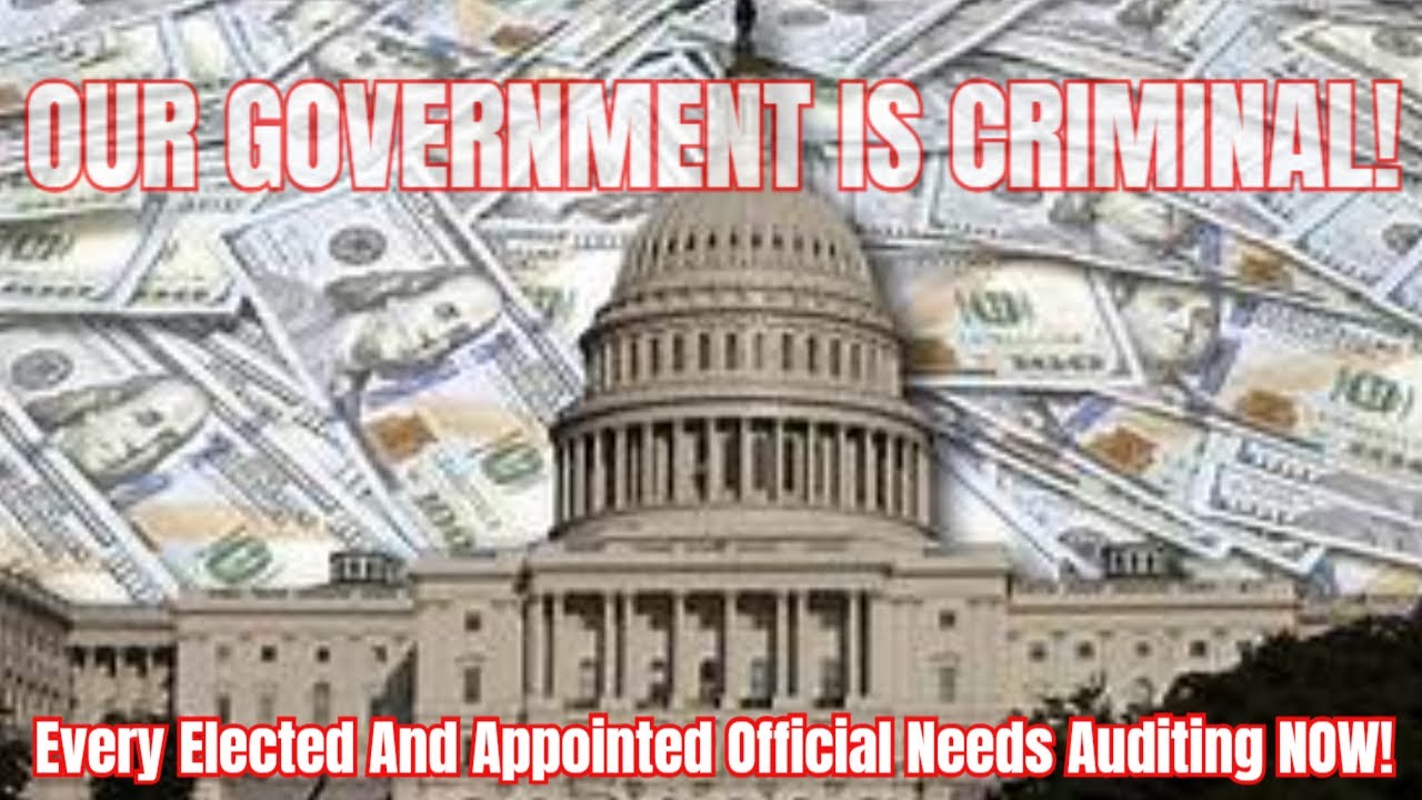 Every Elected And Appointed Official Needs Auditing NOW! - YouTube