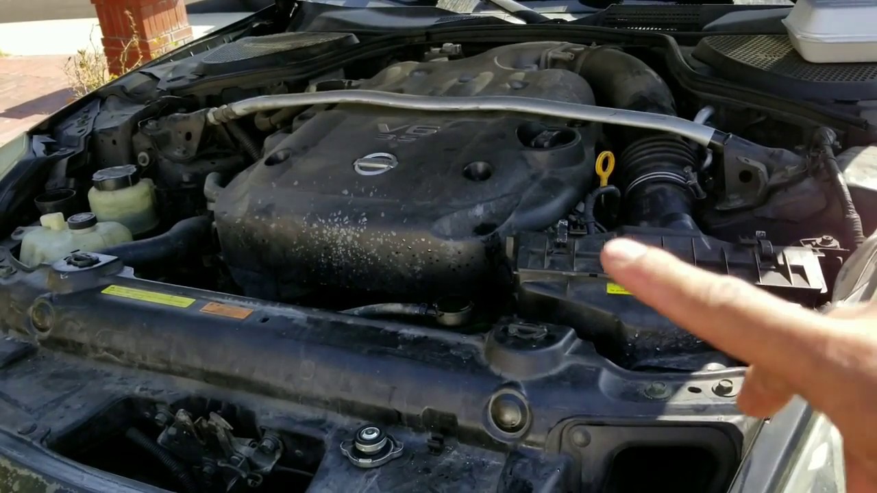 Nissan 350Z RADIATOR REMOVAL & INSTALL! Featuring : K3YBON! - YouTube