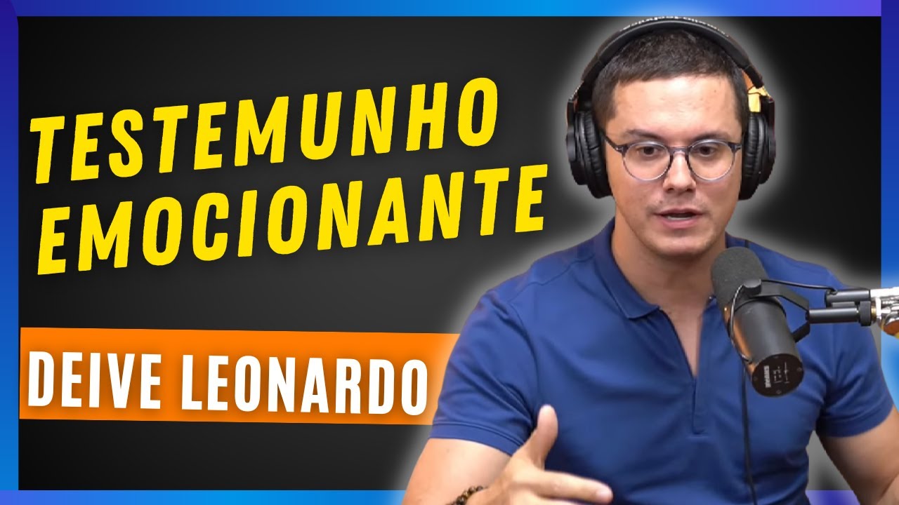 Testemunho do Pastor Deive Leonardo | Como Deive Leonardo Se Converteu ...