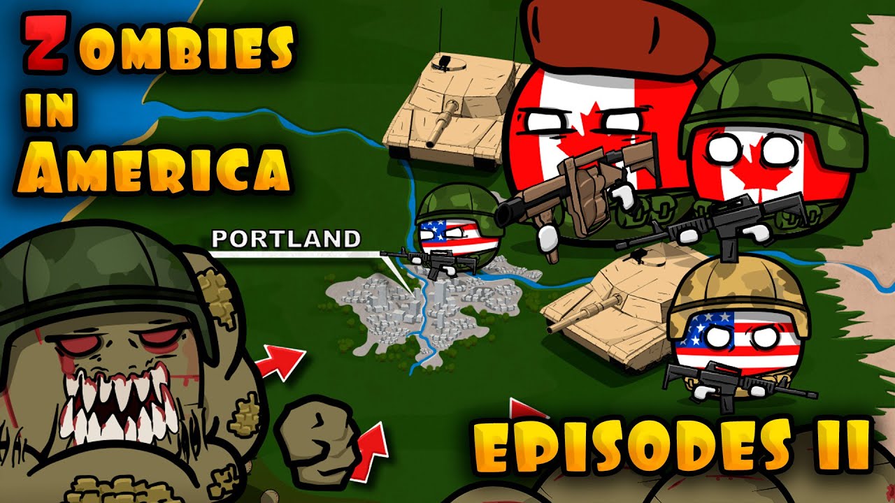 Zombies in America. Episode 11 ( countryballs ) - YouTube