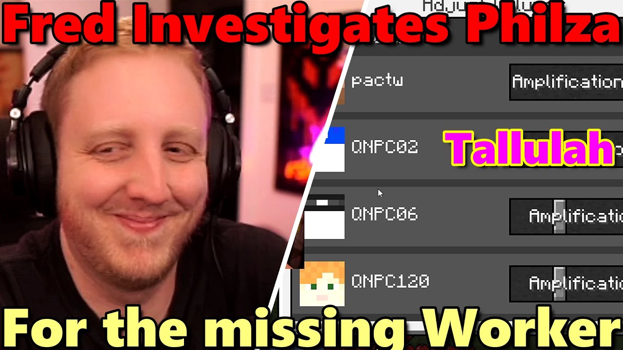 Fred Investigates Philza & his Home on QSMP Minecraft - YouTube