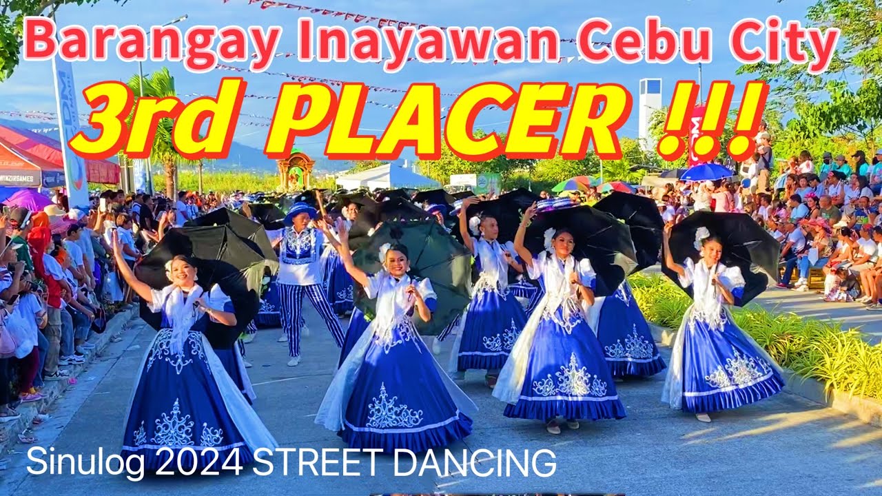 Sinulog Festival 2024 BRGY INAYAWAN 3rd Place STREET DANCING ...