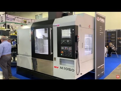 MICROCUT M-1050 Vertical Machining Center Machine - YouTube