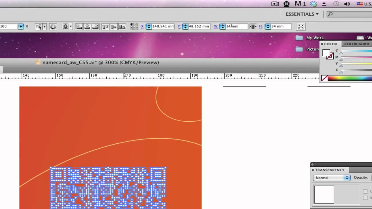 สอนใส่QR Code ในโปรแกรม illustrator - YouTube