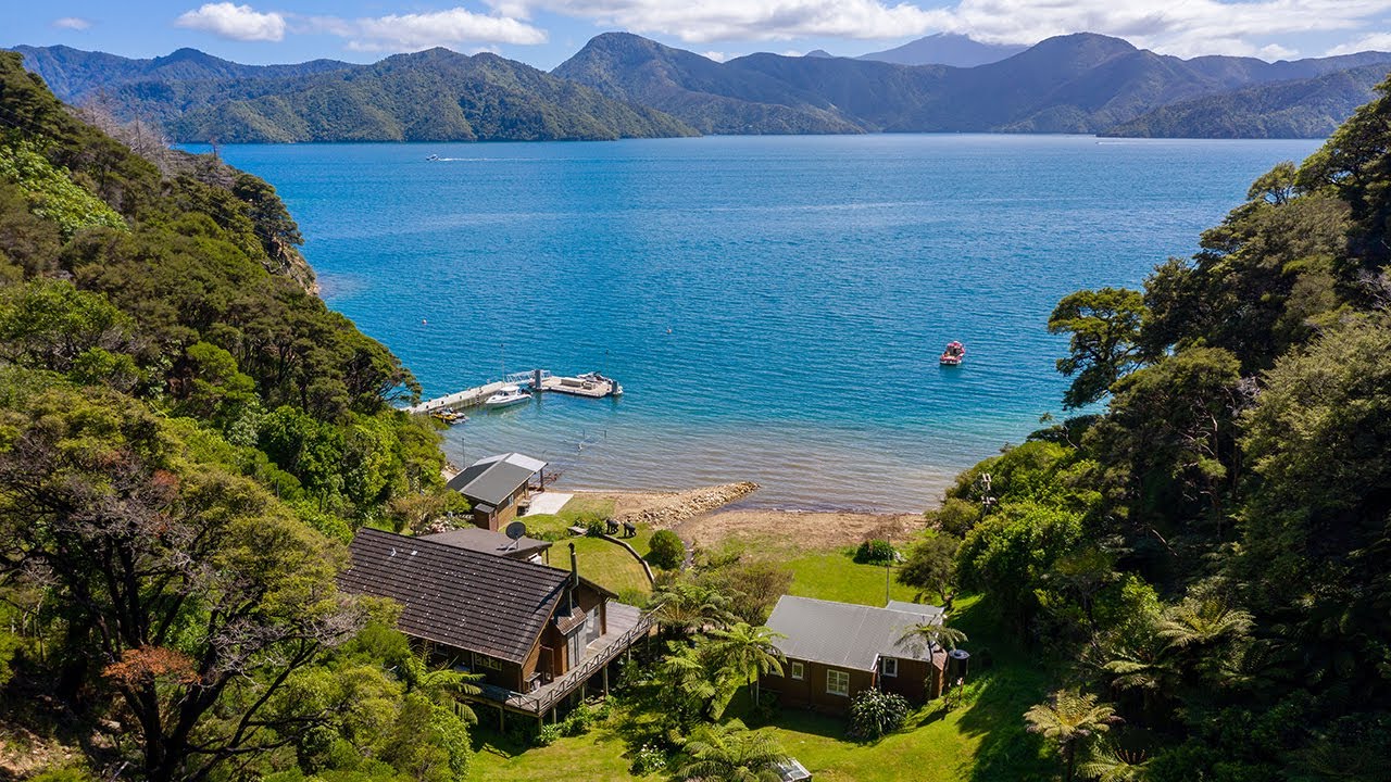 Monkey Bay , Marlborough Sounds NZ - YouTube