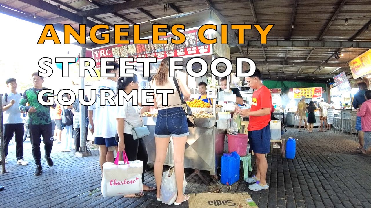 Best Street Food Tour in Angeles City, Pampanga - YouTube