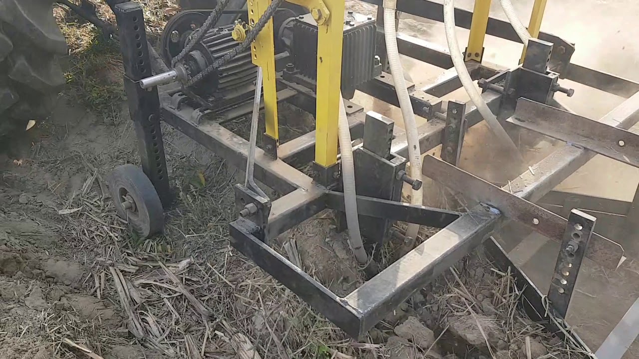 Sugarcane Ratoon Management Device / Stubble Shaver with Fertilizer ...