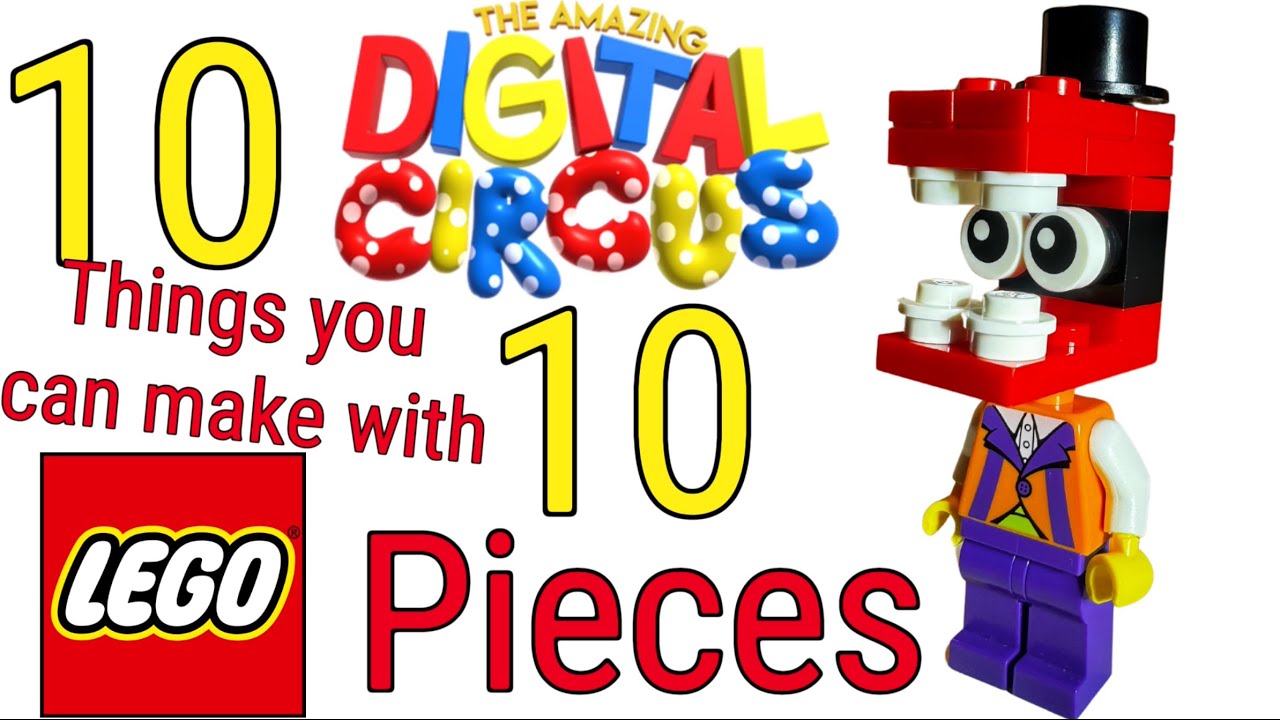 10 TADC things you can Make with 10 Lego pieces - YouTube