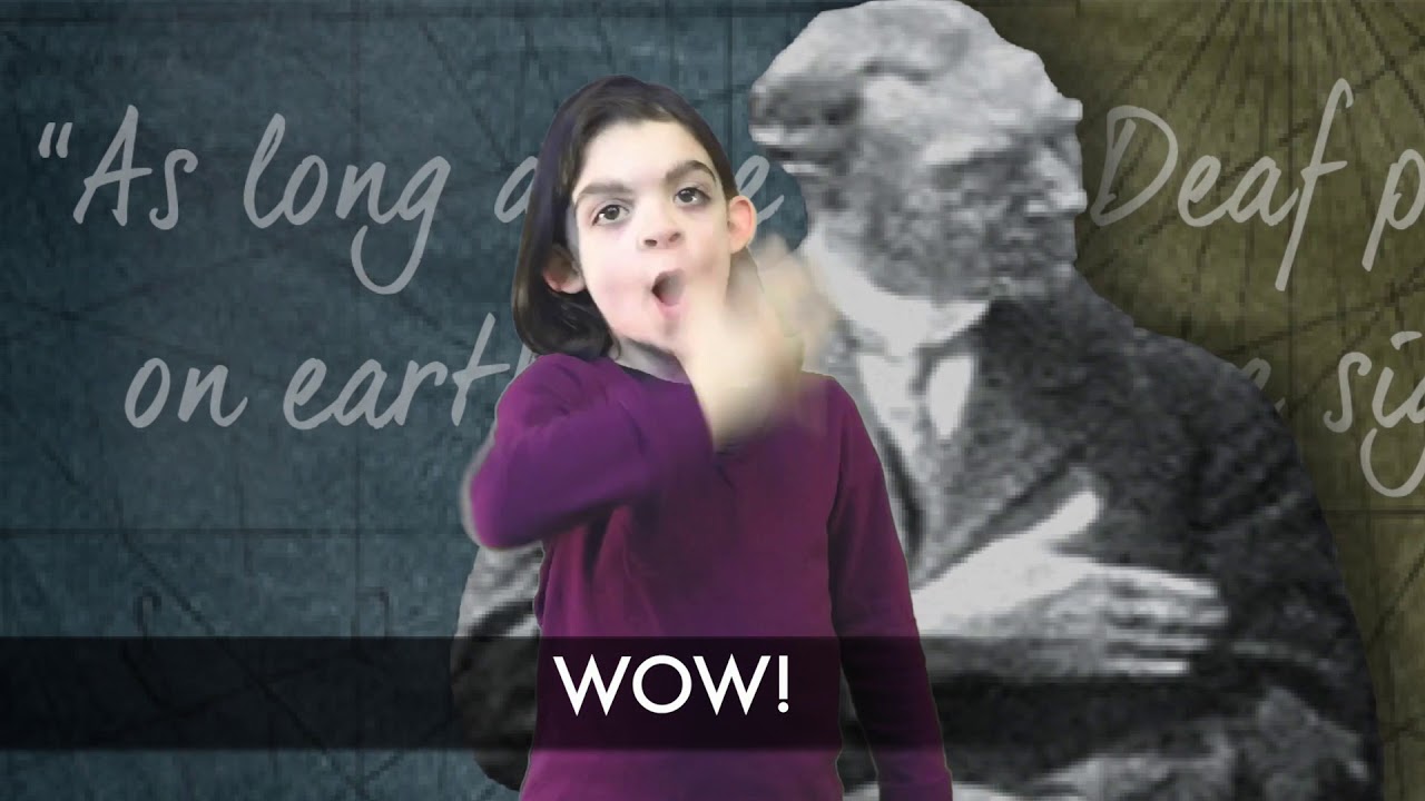 George Veditz SIGNature VISONary - YouTube