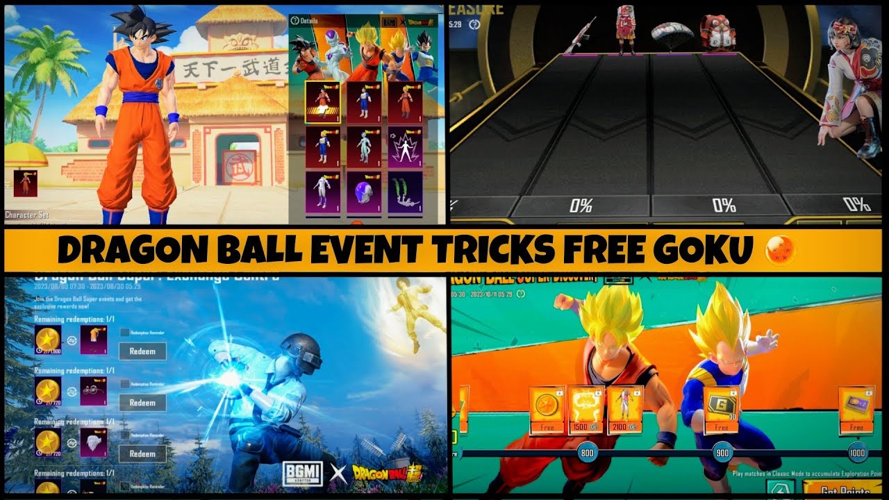 DRAGON BALL EVENT EXPLAINED+ TRICK [ FREE GOKU ] 🤤🤤 - YouTube