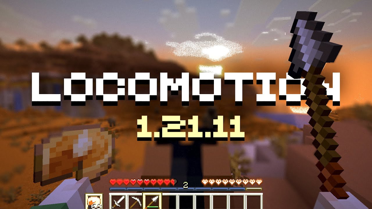 Locomotion Mod — New Spear Animations in Minecraft - YouTube