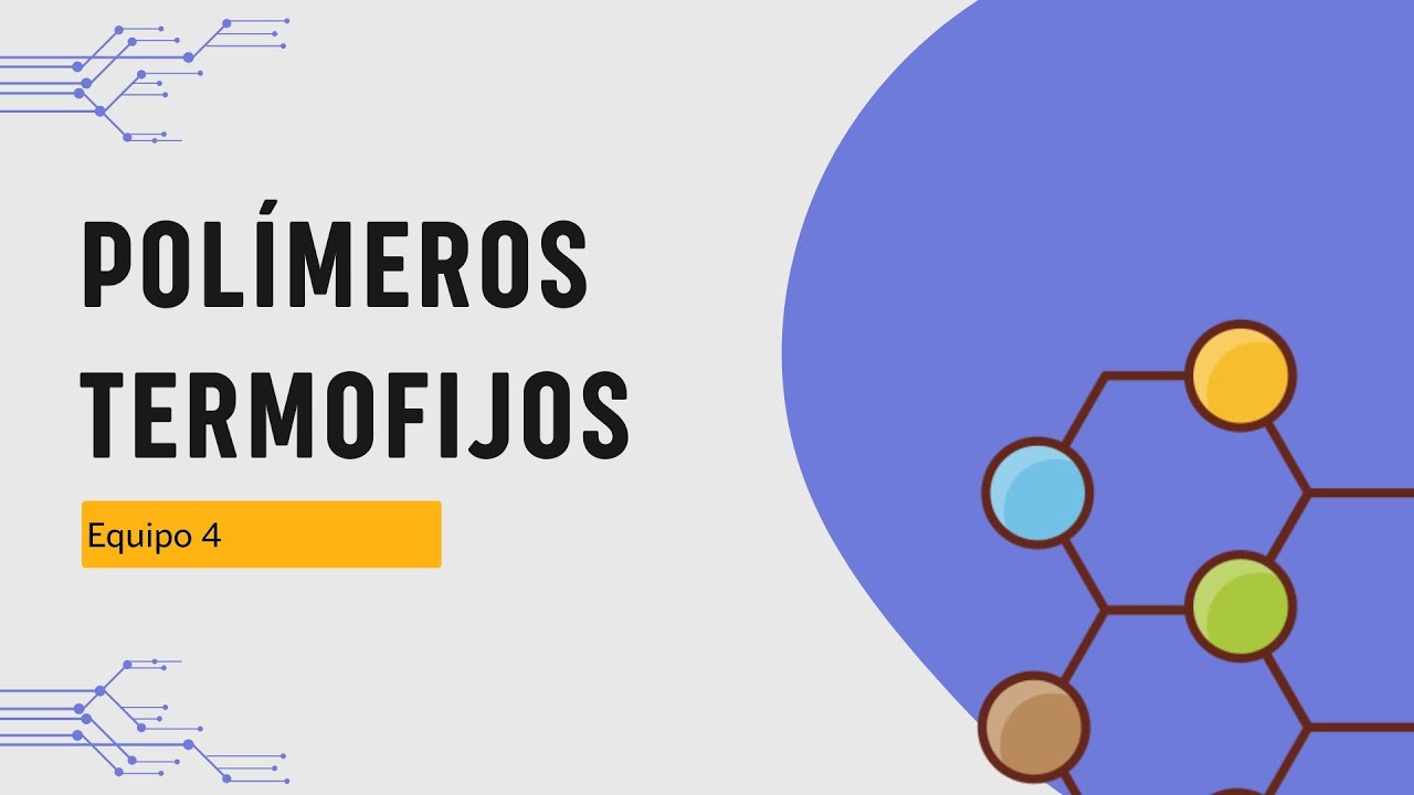 POLIMEROS TERMOFIJOS - YouTube