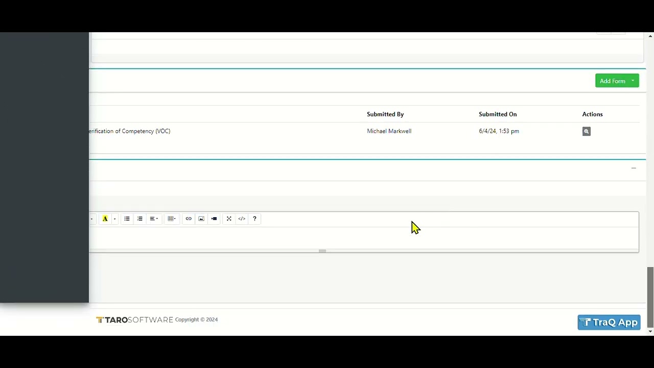 How to attach a VOC form to a profile and then send profile to site ...