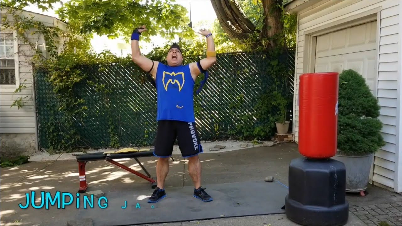 Ultimate Warrior Workout Challenge PE@Home - YouTube