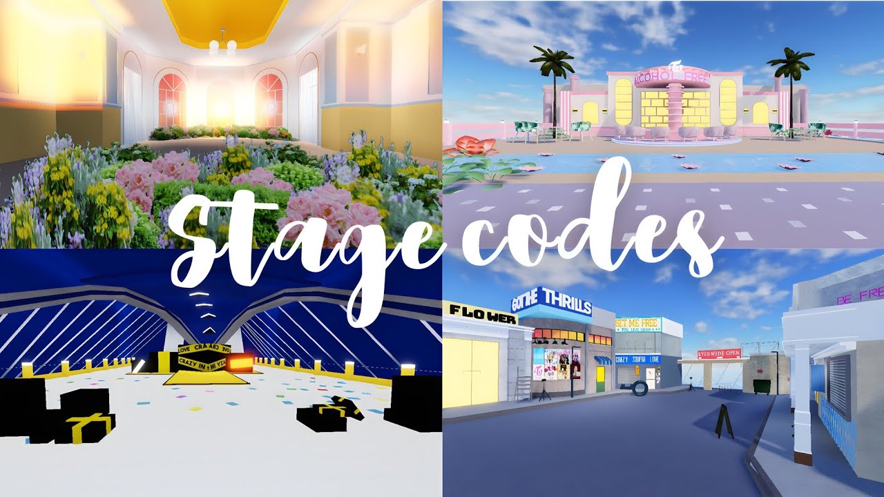 STAGE CODES KPOP Roblox 'Music Videos' PART 1 | Diaries - YouTube