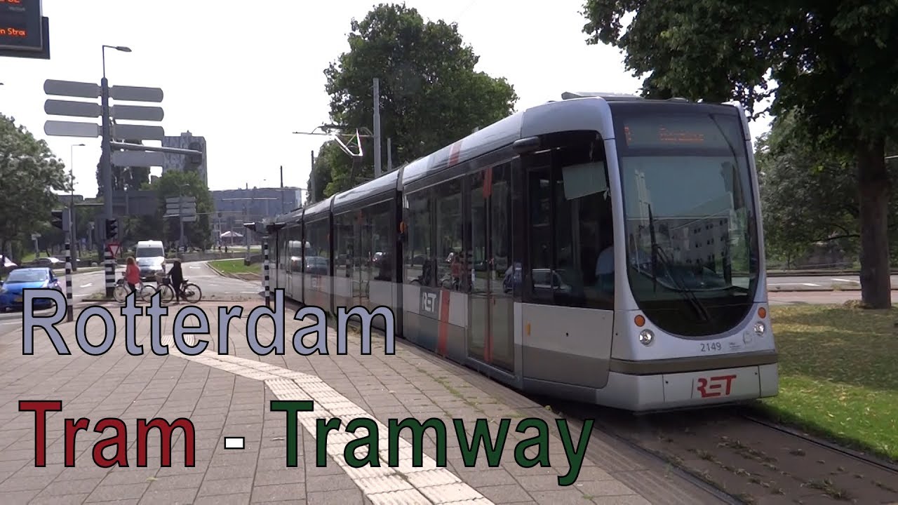 🇳🇱 Trams in Rotterdam - Trams Rotterdam (2017) - YouTube