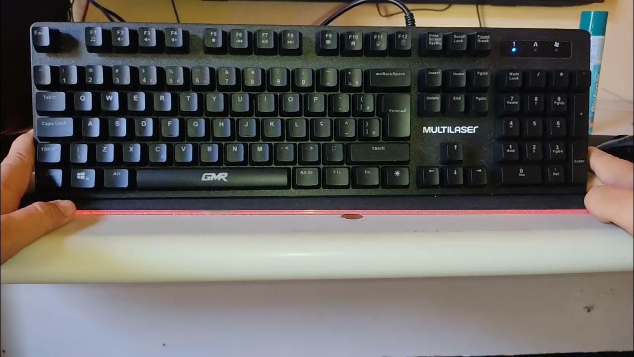 Review Teclado Mecânico Multilaser GK-500 - YouTube