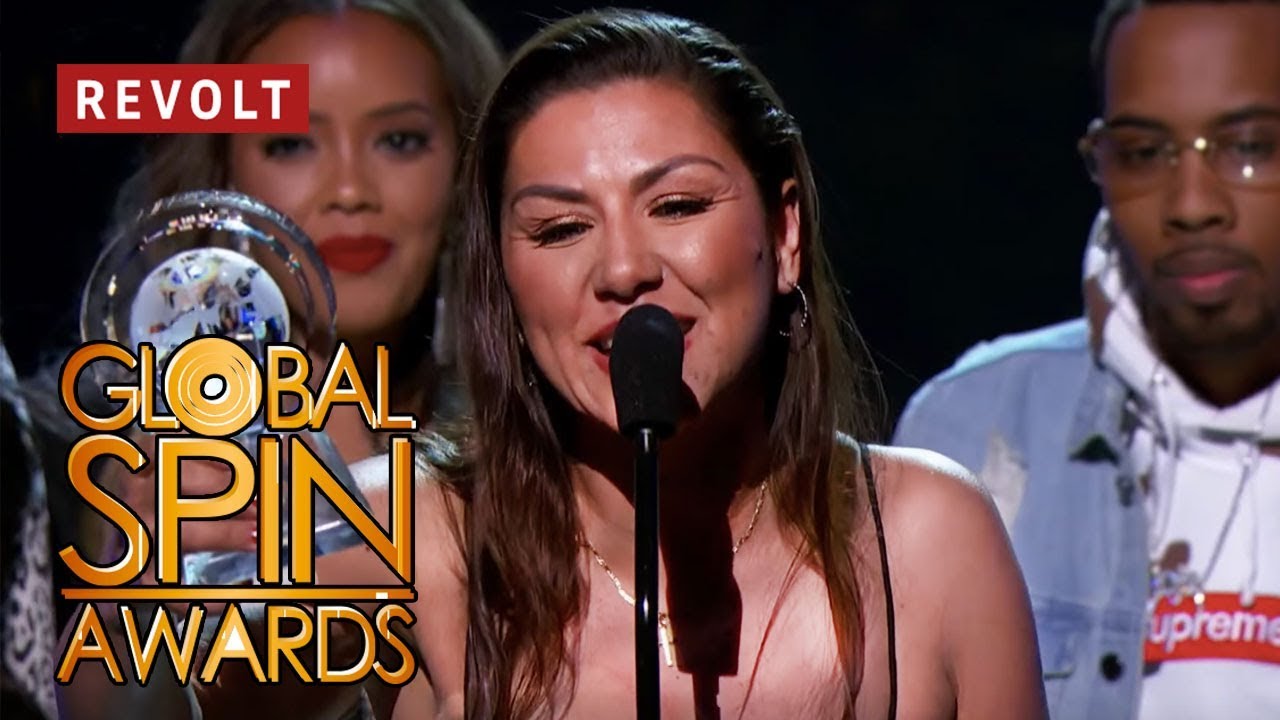 DJ Carisma wins Female DJ of the Year | Global Spin Awards - YouTube