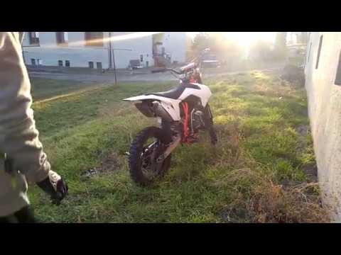 Dirt bike Hurricane 250ccm - YouTube