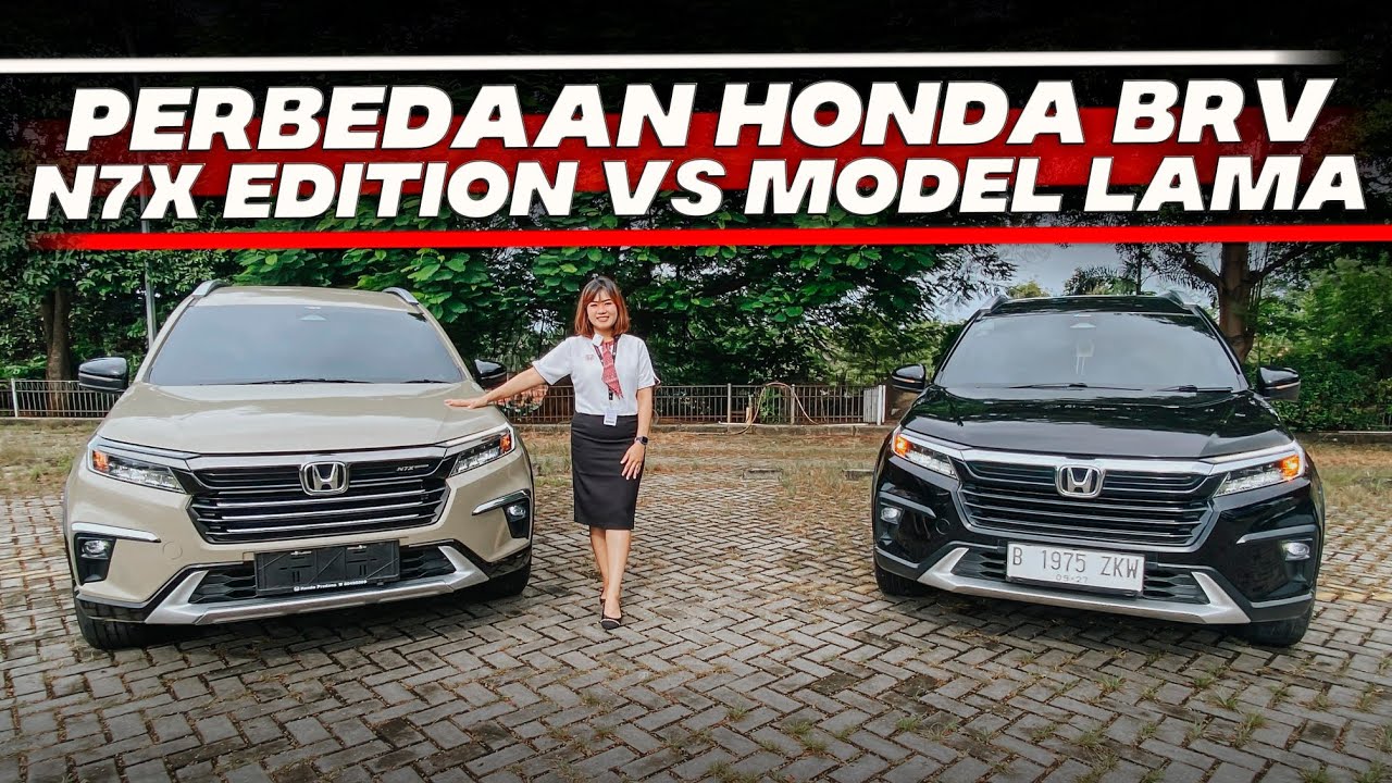 PERBEDAAN MOBIL BARU HONDA BRV N7X EDITION 2024 SENSING VS MODEL LAMA ...