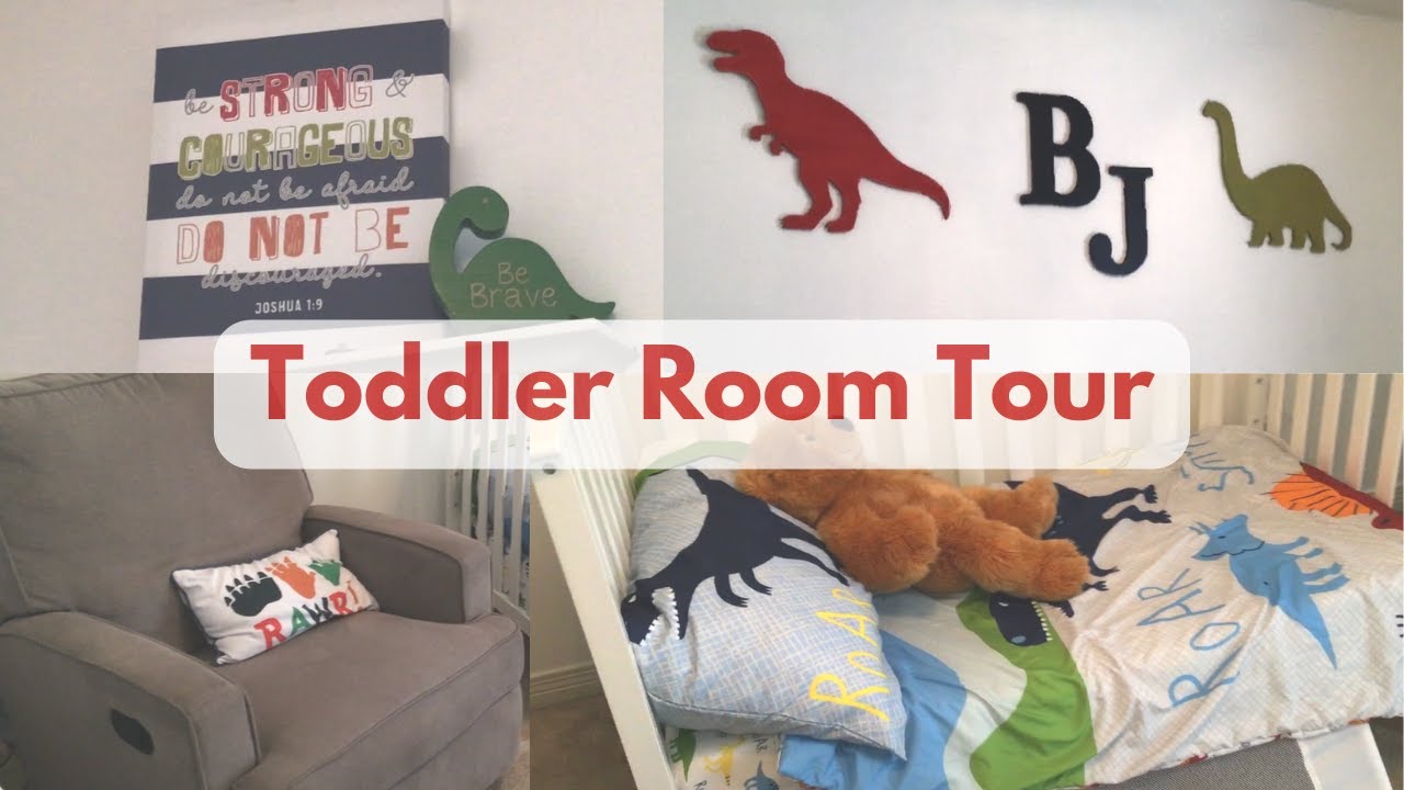 Toddler Room Tour | First time Mom | Boy's Room - YouTube