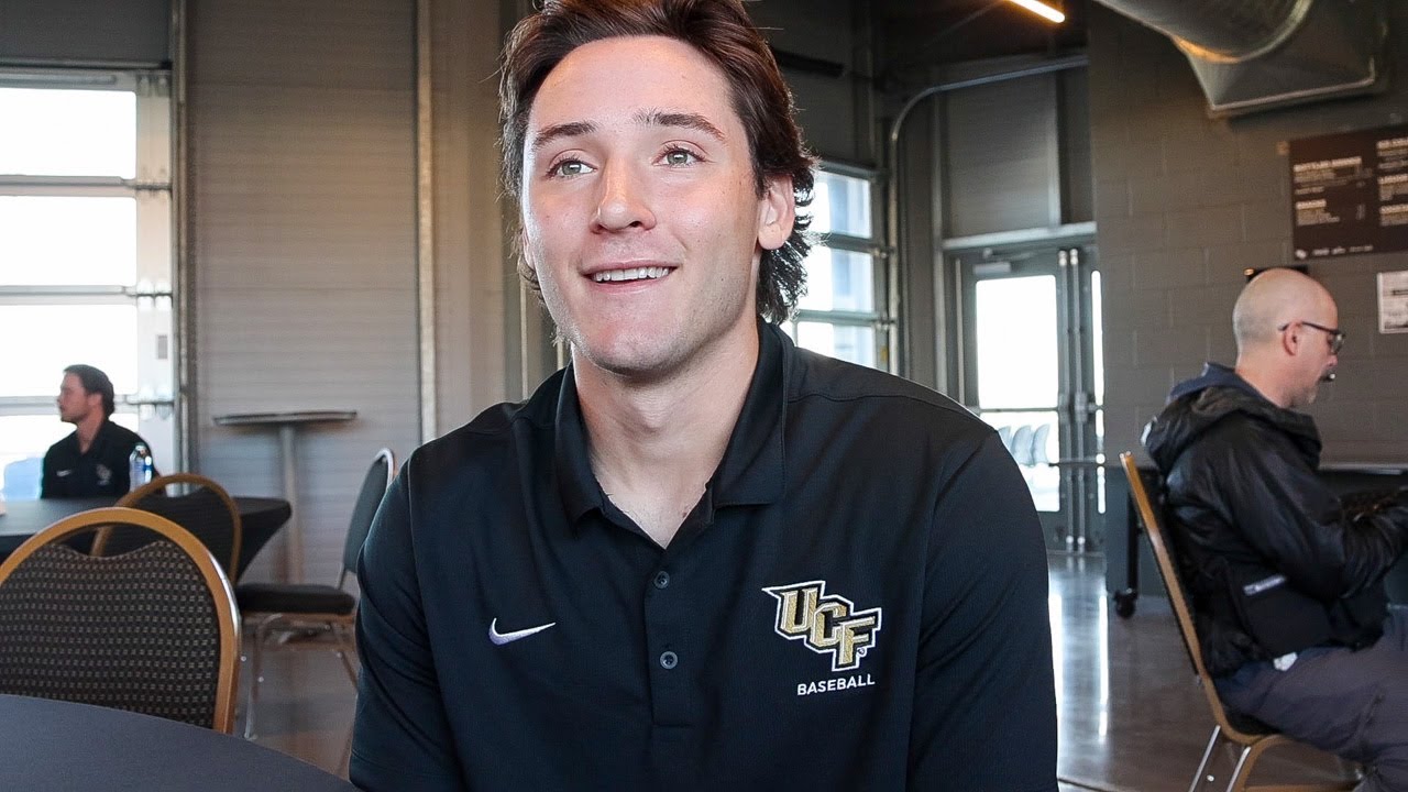 UCF Baseball Media Day: SS Mikey Kluska ⚔️⚾ - YouTube