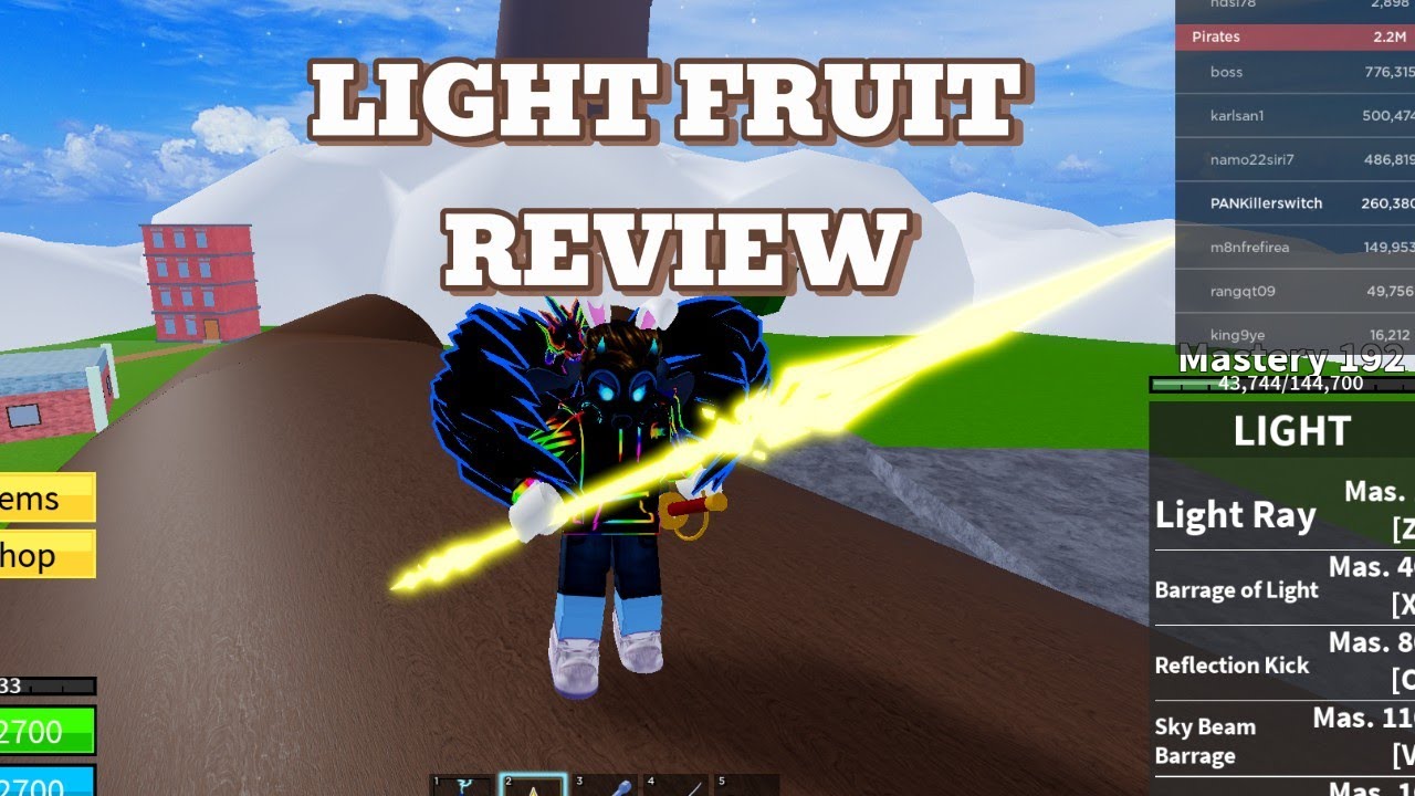 DOES THE LIGHT FRUIT WORTH IT TO BUY IN THE 1ST SEA? Blox Fruits - YouTube