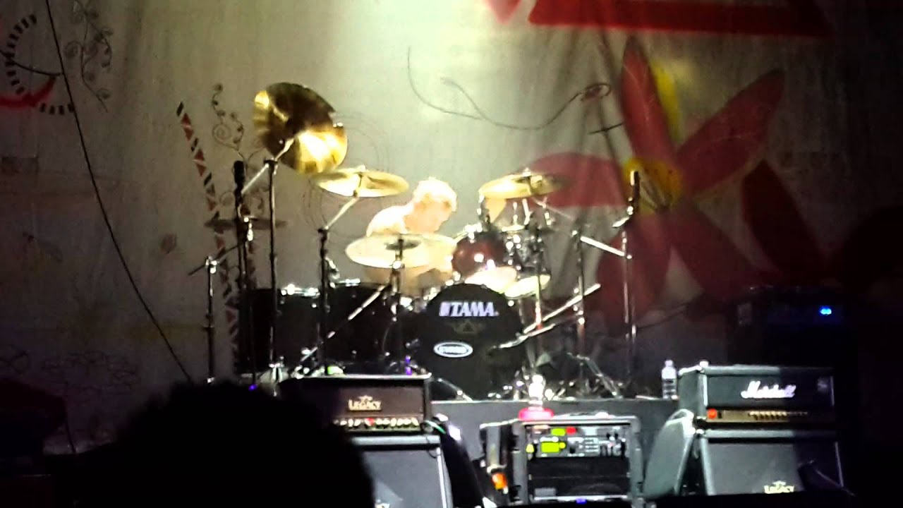Jeremy Colson Drum Solo - Steve Vai Live in Bangkok 2013 [6/AUG/2013 ...