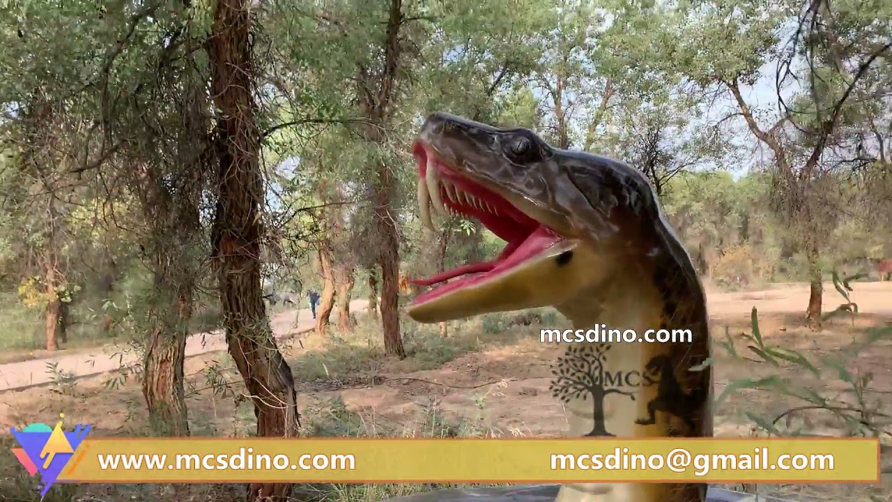MCST011-Titanboa sculpture prehistoric giant snake - YouTube