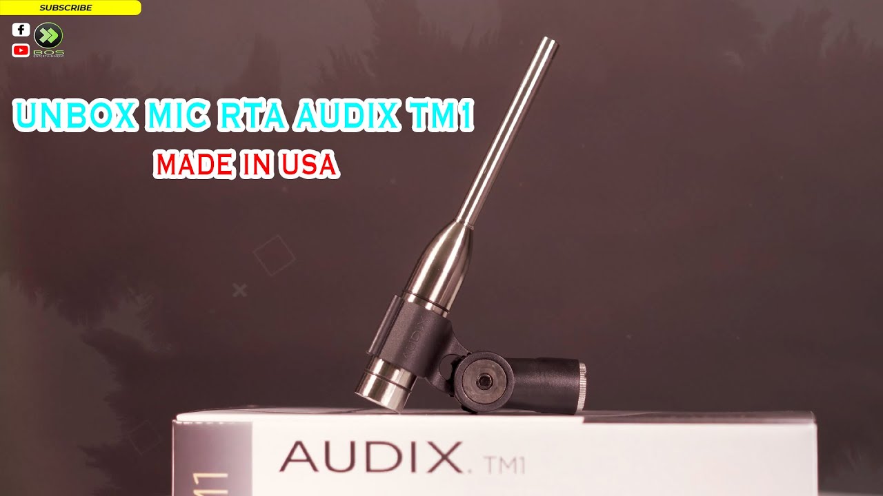 Unbox Micro Audix TM1 - Made in USA - YouTube