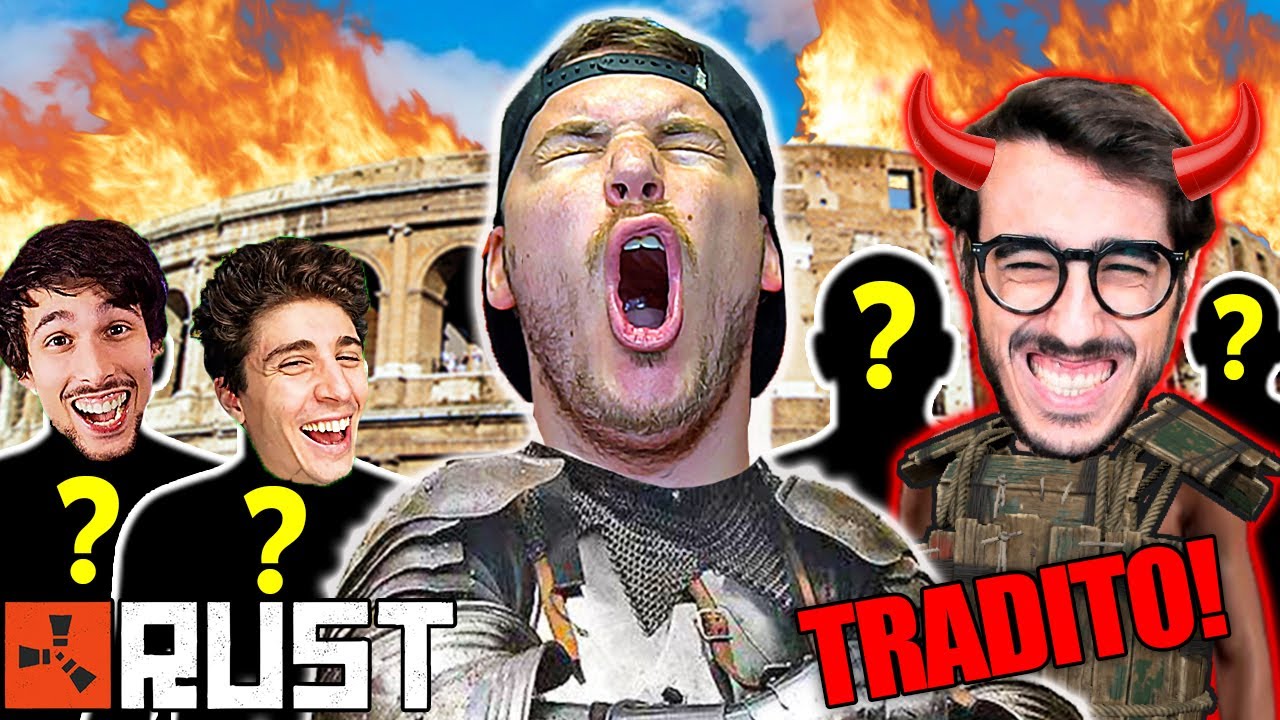 IL TRADIMENTO di YOUTUBE ITALIA!! - L' ARENA degli Youtubers!! - RUST ...