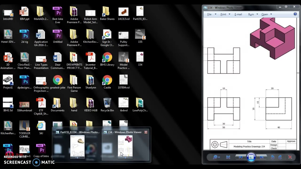 Inventor Basic Parts - YouTube