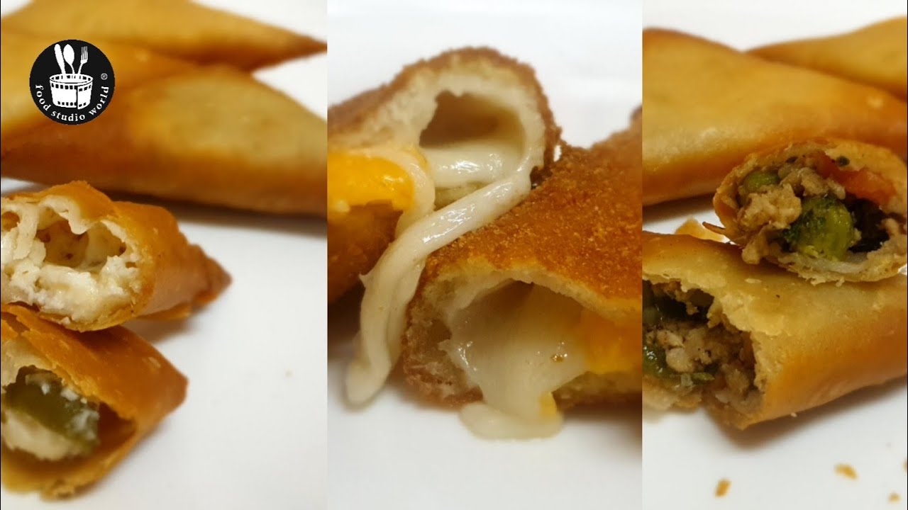 Ramadan special 4 types of Samosa stuffing (filling) and shapes - YouTube