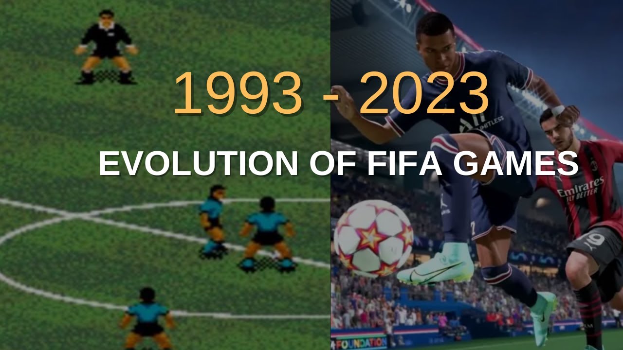 Evolution of Fifa Games 1993 - 2023 - YouTube