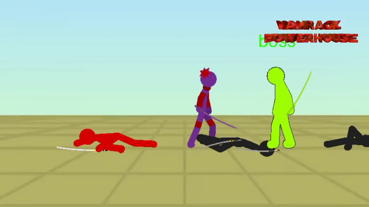 My entry for the swordsman collab by NAF anims stick nodes - YouTube
