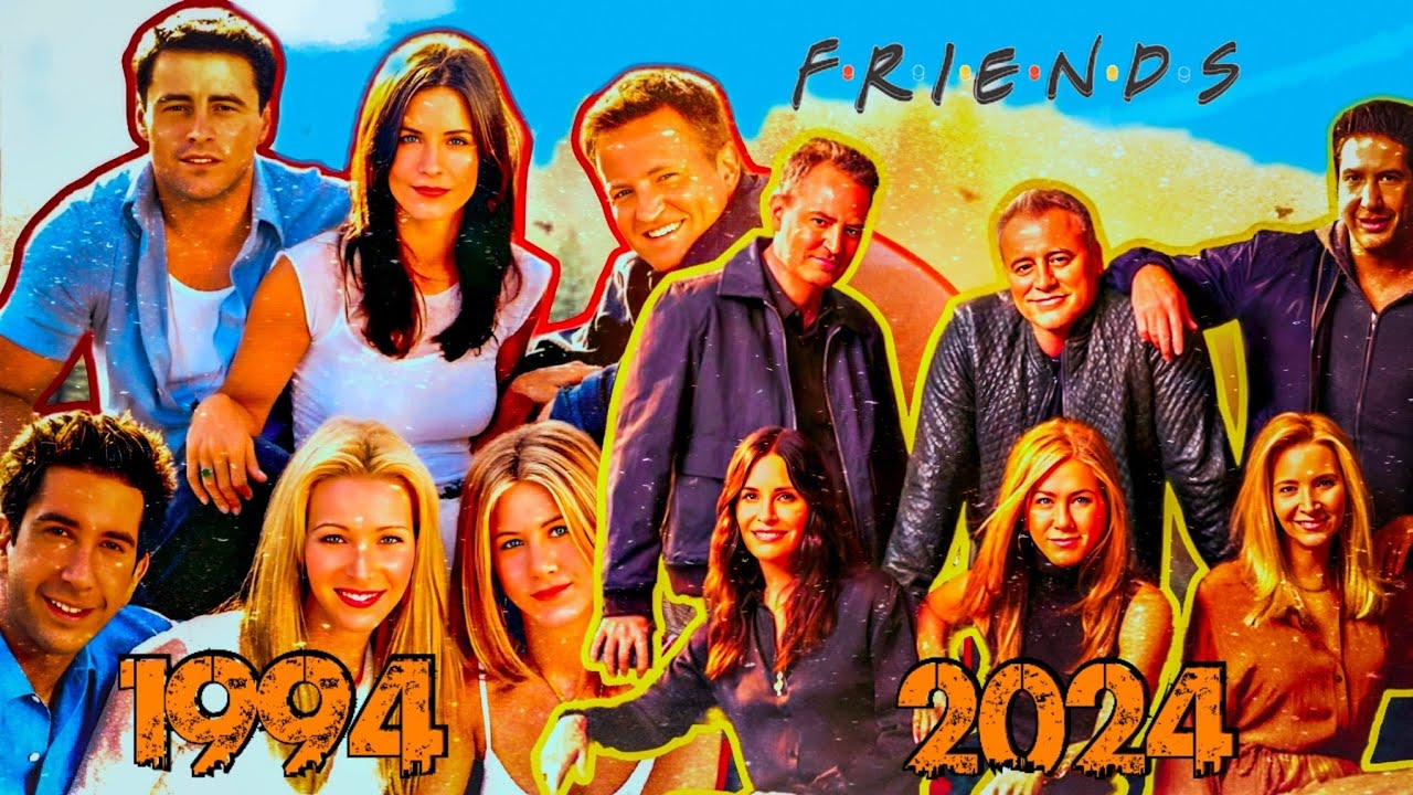 Friends 1994 Cast Then and Now | Real Name and Age (1994 vs 2024) - YouTube