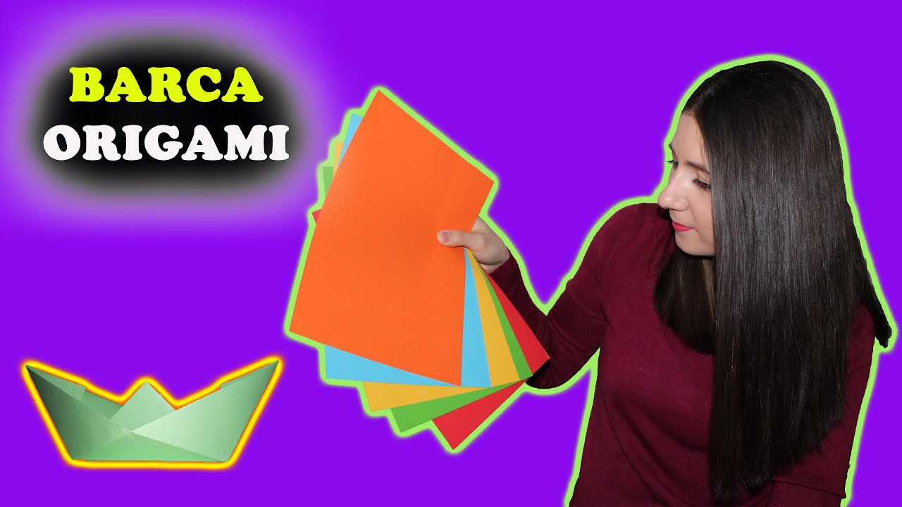 Barca Origami - Video Tutorial (2020) - YouTube