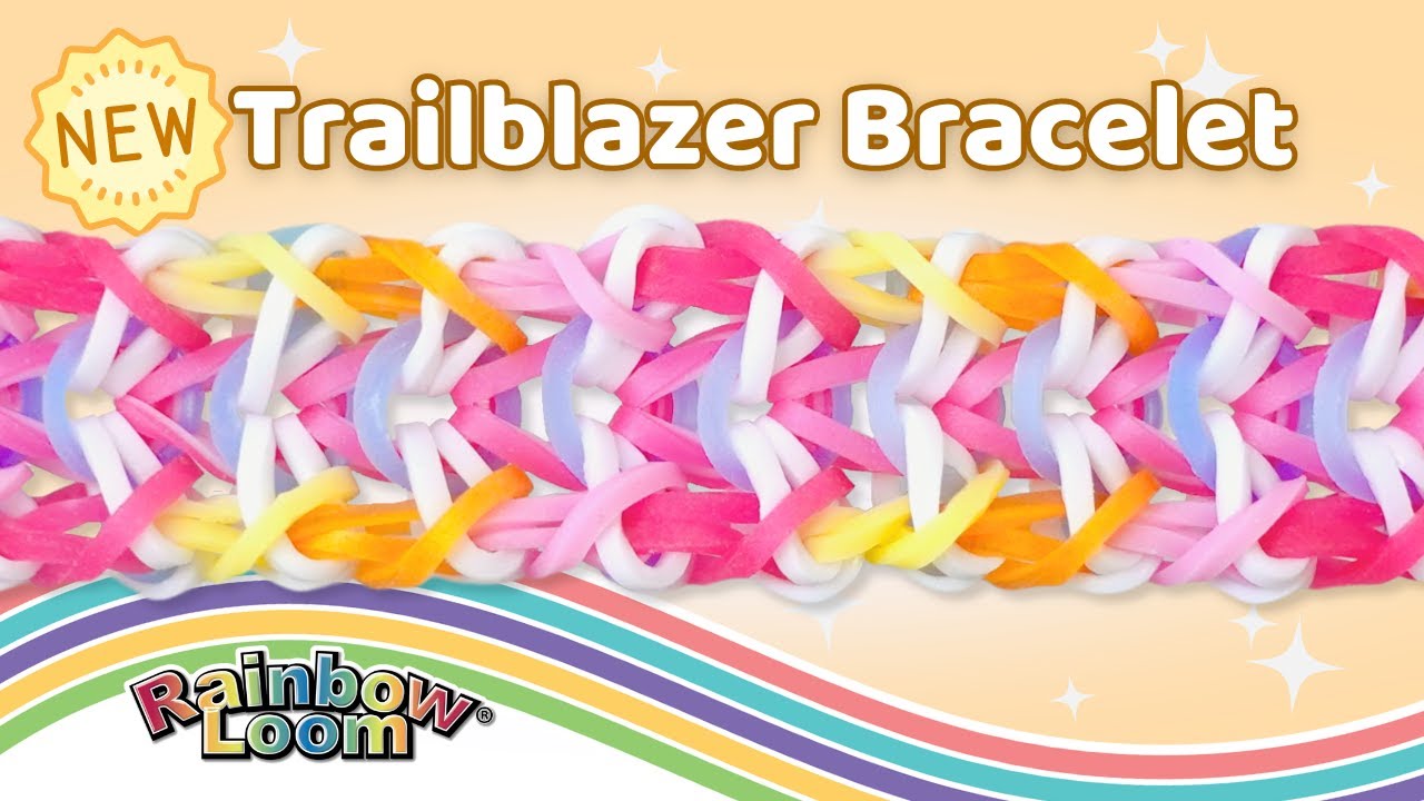 NEW Trailblazer Rainbow Loom Bracelet Tutorial by Angelynn ...