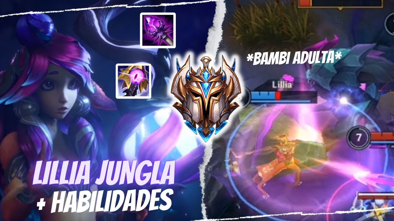LILLIA Build Wild Rift | MINI GUÍA | Road To Challenger | League Of ...